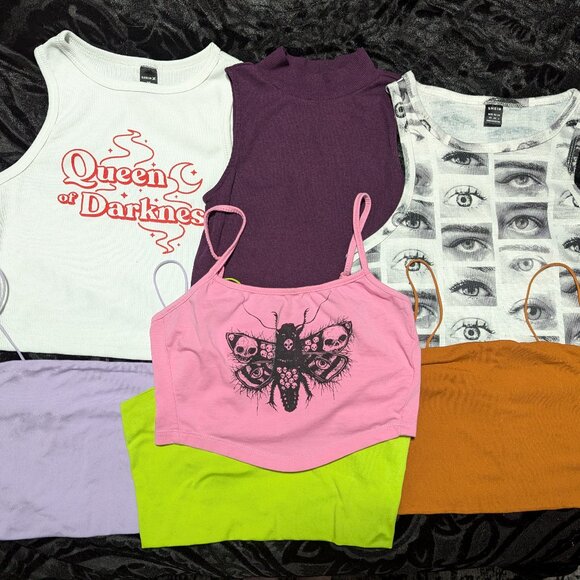 Dolls Kill | Tops | 7 Crop Alt Tanks | Poshmark